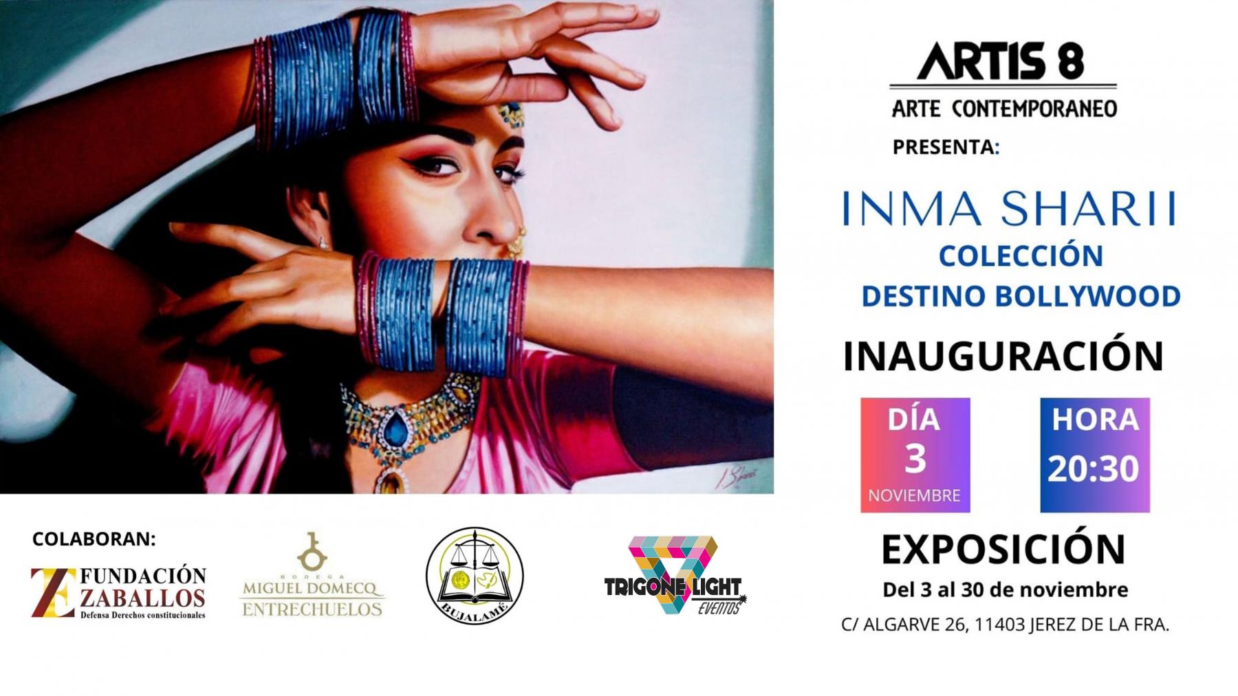 Inauguración en Jerez de la galería Artis 8 de mano de la artista Inma ...